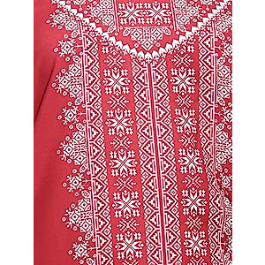 Vaamsi Crepe Printed Kurti(VPK1777_Maroon_L)