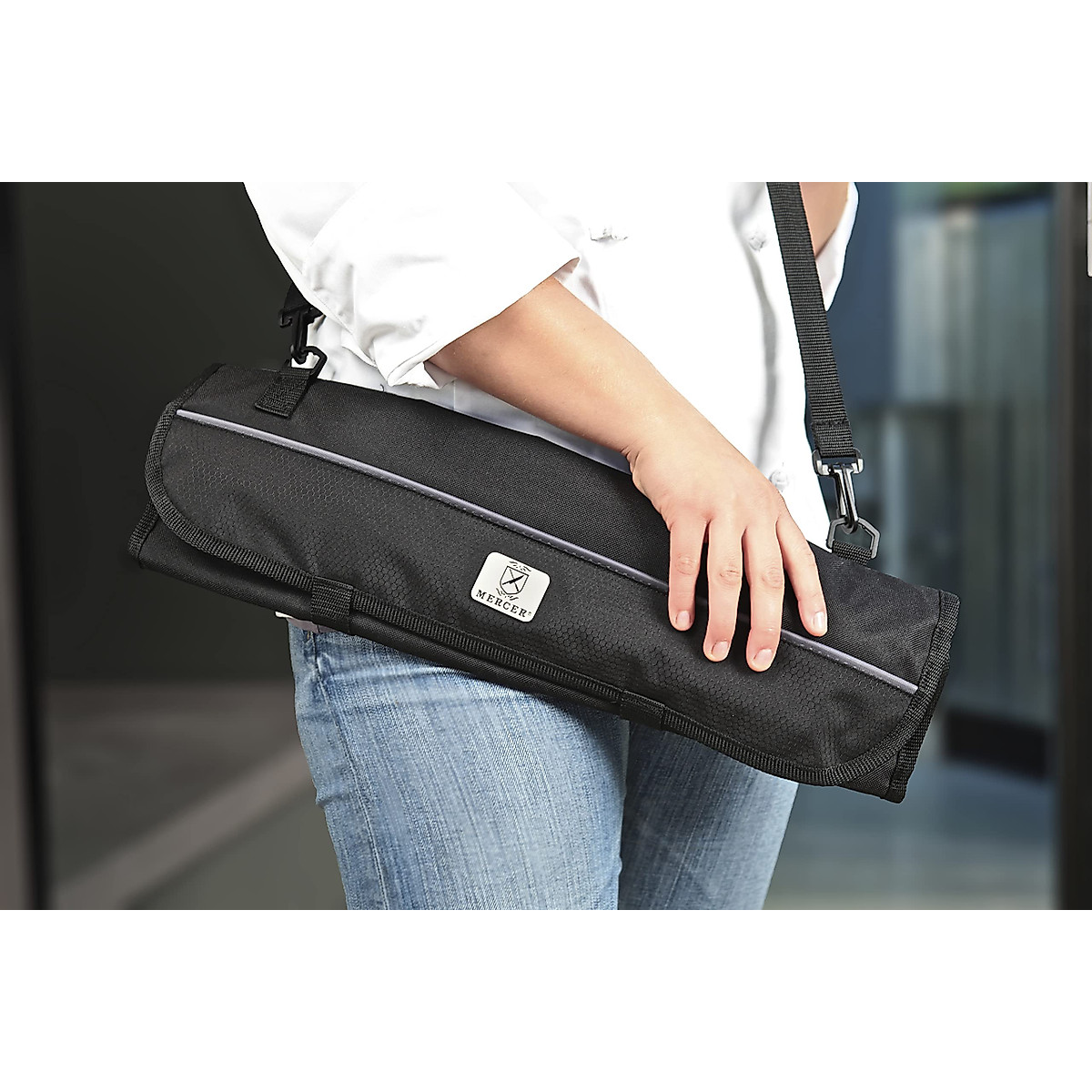 Mercer Culinary 10-Pocket Knife Case Black