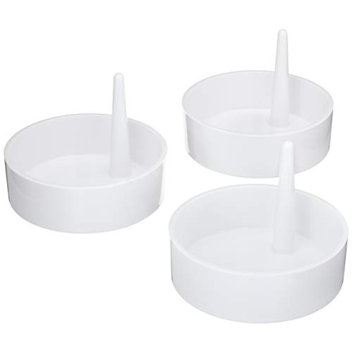 Amazon Basics Pivoting 3-Tiered Tray Jewelry Storage Organizer - White