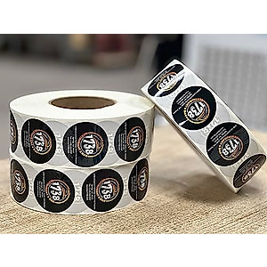 Customize Your own Stickers/Labels with Any Design and Logo-Personalize Your Business stickers-50+ roll Variety of Shapes, Sizes, Backgrounds, and Text Options