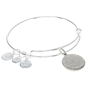 Alex and Ani St. Michael Charm Bangle Bracelet