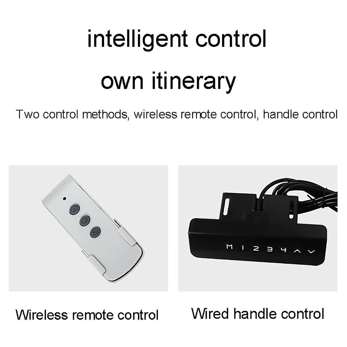 RAJYQODIS Motorized Tv Mount, Tv Motorized Lift with Remote Control and Memory Setting, Vertical and Ceiling Installation Methods, Fits 26-70inch TVs