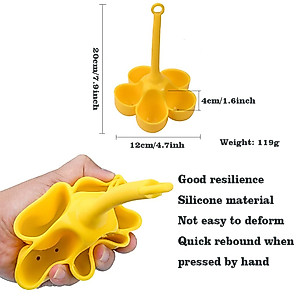Poached Egg Storage and Egg Carton 3-in-1 Egg Cooker for Soft-boiled or Poached Eggs Holds up to 5 Eggs for Easy Cooking and Refrigerator Storage