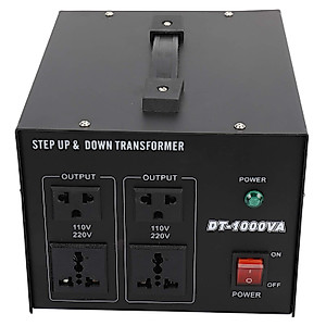 Patioer 1000W Voltage Converter Transformer(230V to 110V, 110V to 230V), Step Up/Down Converter 110/120 Volt - 220V/230V/240V Volt (1000W)