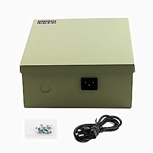 18 Output 29 Amp 12V DC CCTV Distributed Power Supply Box for Security Camera, UL Listed