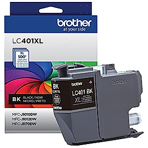 Brother Genuine LC401XLBK High Yield Black Ink Cartridge
