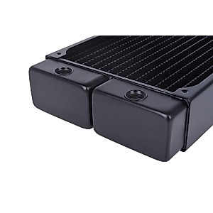 Alphacool NexXxos XT45 Full Copper 420mm Radiator V.2, 140mm x 3, Triple Fan