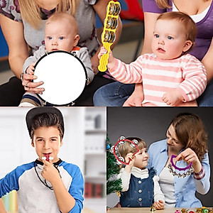 MUSCELL Kids Musical Instruments Set,Plastic Music Preschool Instruments for Kids,Early Percussion Learning Toys for Toddlers 3+