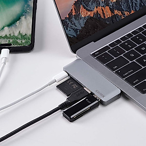 iAdapt 5-in-1 USB-C Hub for MacBook 12-inch, MacBook Air, MacBook Pro K172-1041-USBC
