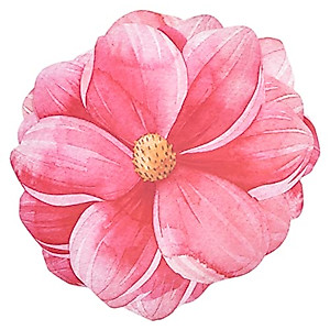 Gift Boutique 100 Count Parchment Paper Flowers for Cheese & Meat Boards Charcuterie Trays Pink Flower for Spring Floral Cheeseboard Accessories Food Serving Decor Fruit & Sushi Food Safe 6.5" x 7"