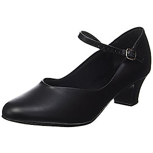 So Danca Adult 1.5" Character Shoes CH50BLK07.0M Black 7 M US