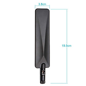 Bingfu 4G LTE Cellular Trail Game Camera Antenna 9dBi RP-SMA Male (2-Pack) Compatible with Spypoint Stealth Cam Tactacam Cuddeback Camera Wireless Router Security Camera