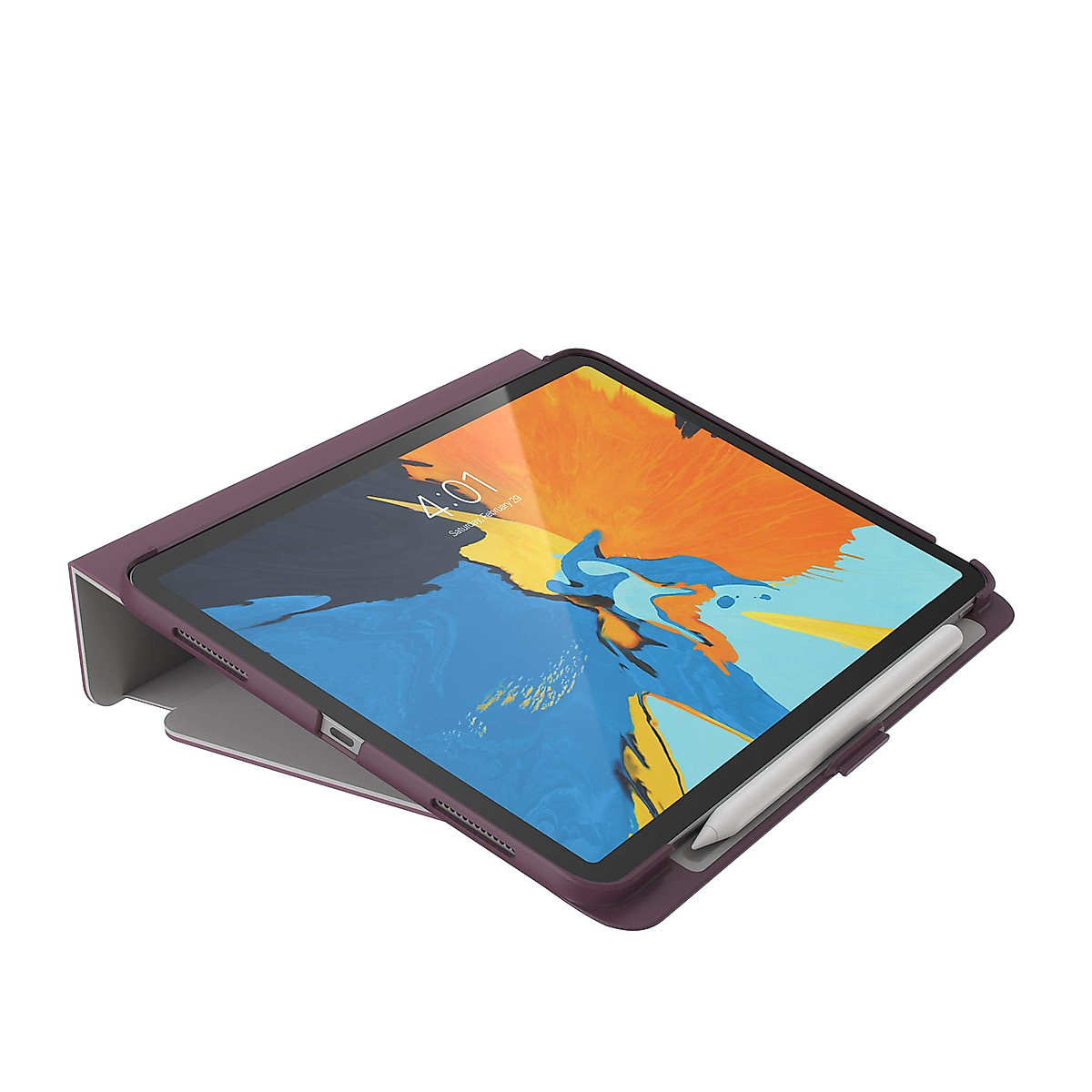 Speck BalanceFolio 11-inch iPad Pro Case, Gen 2, Plumberry Purple/Crushed Purple/Crepe Pink (122011-7265)