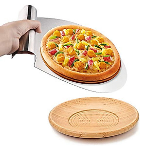 Stainless Steel Cake Baking Tools Cake Lifter Shovel Transfer Cake Tray Moving Plate Cake Lifter for Baking Homemade Pizza, Bread, Cake, Pie
