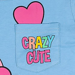 Disney Lilo & Stitch Little Girls T-Shirt Stitch Blue 7-8