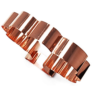 Large Oak Tree Simple 5 Inch Copper Cookie Cutter