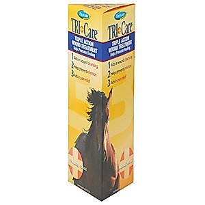 Farnam Triple Action Wound Treatment | for Horses, Ponies and Dogs | 4 oz