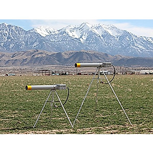 Sonic Sentinel M14-1 Propane Sound Cannon & Tripod + Remote Control Gray