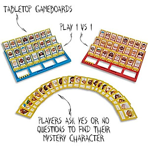 Hasbro Gaming Guess Who? Original Guessing Game For Kids Ages 6 & Up for 2 Players