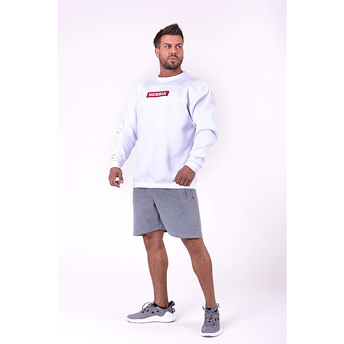 NEBBIA Red Label Sweatshirt 148 White