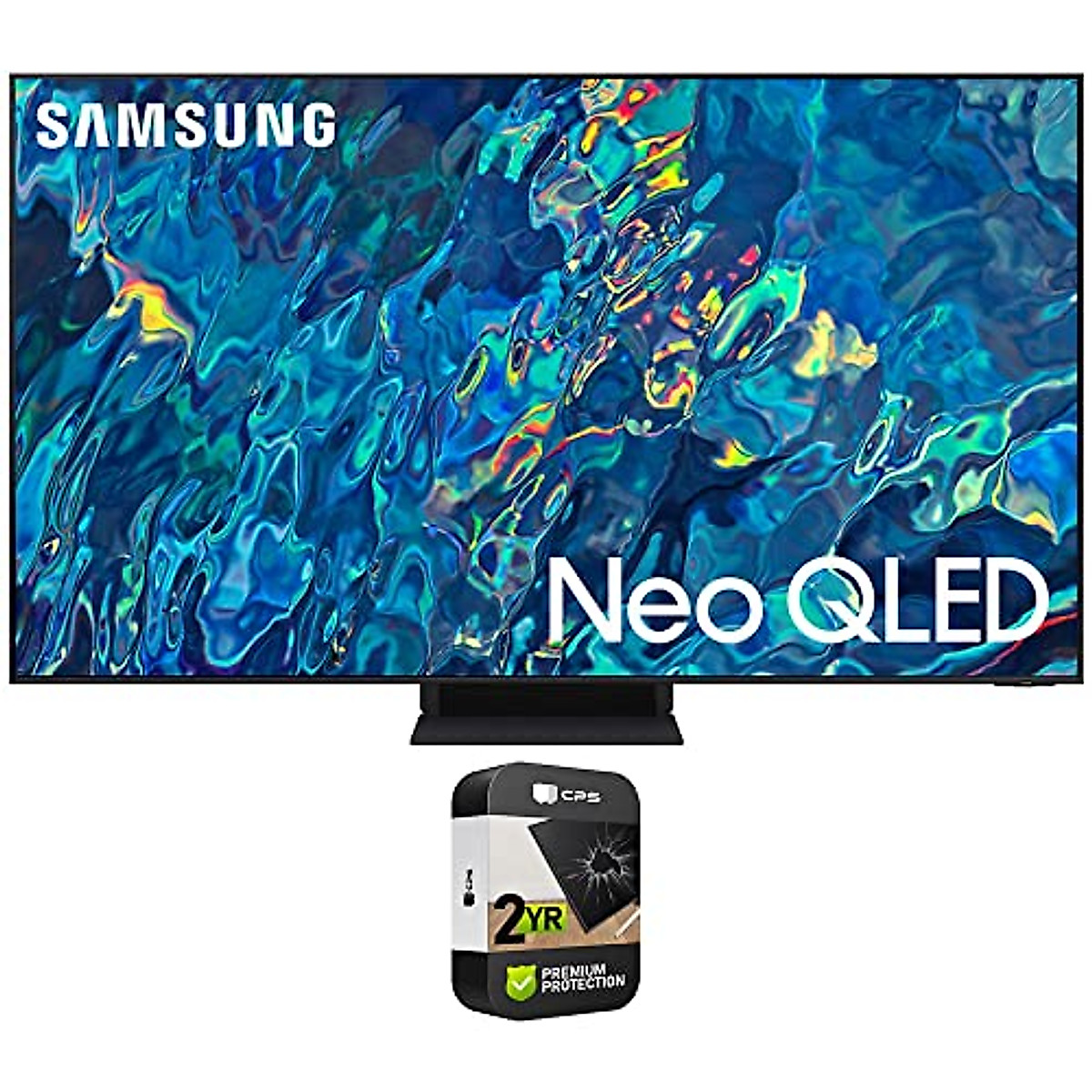 SAMSUNG QN55QN95BAFXZA 55 Inch QN95B Neo QLED 4K Smart TV 2022 Bundle with 2 YR CPS Enhanced Protection Pack
