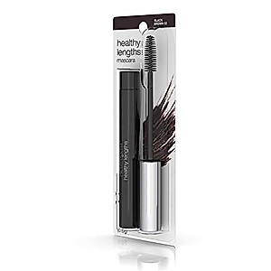 Neutrogena Healthy Lengths Mascara for Stronger, Longer Lashes, Clump-, Smudge- and Flake-Free Mascara with Olive Oil, Vitamin E and Rice Protein, Black/Brown 03,.21 oz