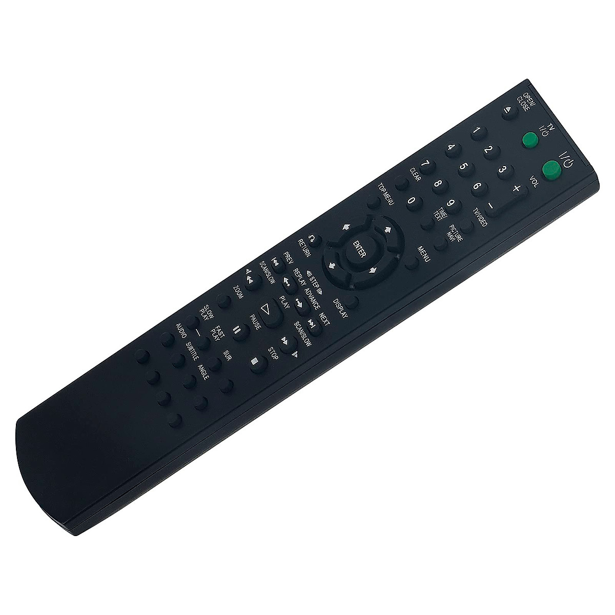 PerFascin RMT-D185A RMT-D175A Replacement Remote Control fit for Sony DVD Player DVP-NS601HP DVP-NS57P DVP-CX995V DVP-NS77H DVP-NS41 DVP-NS41P DVP-NS47P DVP-NS47P/B DVP-NS47P/S DVP-NS50 DVP-NS50P