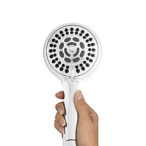 Water Pik Chrome Five settings Showerhead With Slide Bar 2.5 gpm