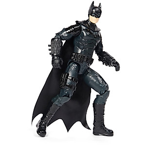 DC Comics, Batman 12-inch Action Figure, The Batman Movie Collectible Kids Toys for Boys and Girls Ages 3 and up