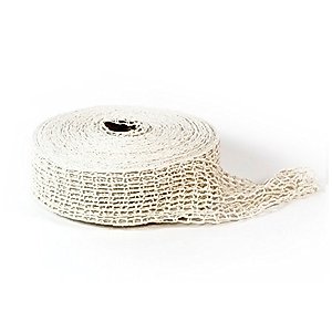 Zip Net 14N, 14 1.5 Stitch Cotton Smoked Meat Poultry Ham Netting Roll, Butcher's Wrapping Net, Meat Tying Roll, 150-Feet Rall