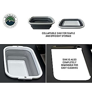 Overland Vehicle Systems OVS Camp Cargo Box Kitchen with Slide Out Sink, Cooking Shelf and Work Station