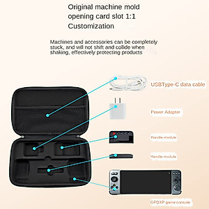 ZLiT Carrying GPD XP Console Case,EVA Shockproof Protective GPD XP Video Game Console Controller Case