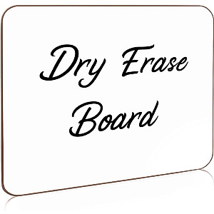 Scribbledo Small White Board Dry Erase Mini Whiteboard 9x12 Inch Small Dry Erase Board Marker Board Dry Erase Lapboards Handheld Personal White Boards for Students Small Whiteboard Office Kitchen