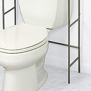 Zenna Home 2265NN Slat Style Bathroom Space Saver, Satin Nickel