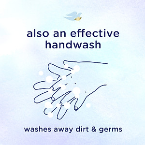 Baby Dove Bar Soap Rich Moisture More Gentle and Nourishing than Ordinary Baby Soap Bars Washes Away Bacteria, 3.17 Ounce (Pack of 8)