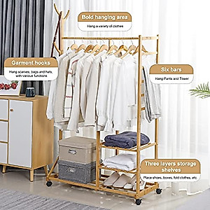 Homde Clothing Rack + Extral Large Clothes Rack