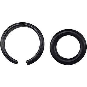 (10 Sets) 3/8" Impact Wrench Retaining Rings Clip with O-Ring, Compatible with Milwaukee Electric/Pneumatic Impact Cordless Wrench, Retainer Ring Anvil Install Tool Included