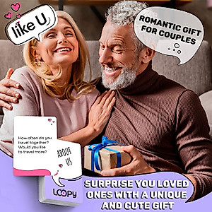 LOOPY - Couples Game: 210 Deep and Thought-Provoking Question Cards to Improve Communication and Strengthen Bonds