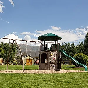 Lifetime Adventure Tower Swing Set - Earthtone (290633)