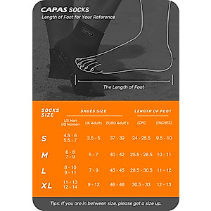 CAPAS 2mm Neoprene Socks, Beach Volleyball Sand Proof Socks, Wetsuit Diving Socks Keep Warm for Men Women
