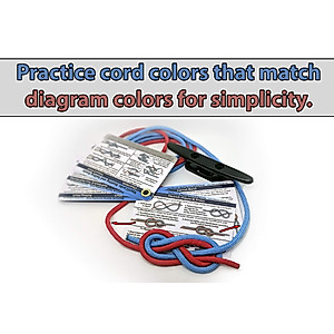 ReferenceReady Nautical Knot Tying Kit for Boaters and Sailors