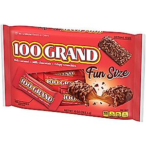 100 Grand Chocolate Bar Fun Size, 11 Ounce