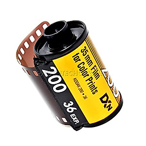 KODAK 6031470 Color Plus 200 135/36 Film, Black/White-Negative Film