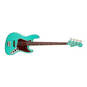 Fender American Vintage II 1966 Jazz Bass, Sea Foam Green, Rosewood Fingerboard