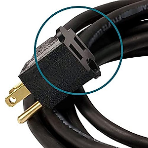 Little Giant RFSN-9 115-Volt, Maximum 13-Amp - 1/2 HP, Pump Down Piggyback Tethered Float Switch for Pond, Sump, Sewage or Effluent Systems, 15-Ft. Cord, Grey, 599117