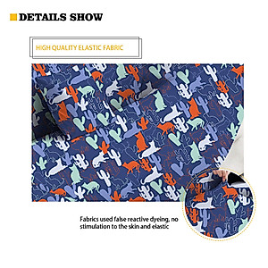 UNICEU Ocean Tropical Fish Dolphin Print Cover for Sofa 1 2 3 4 Seats Stretch Sofa Slipcover Couch Covers Living Room Blue