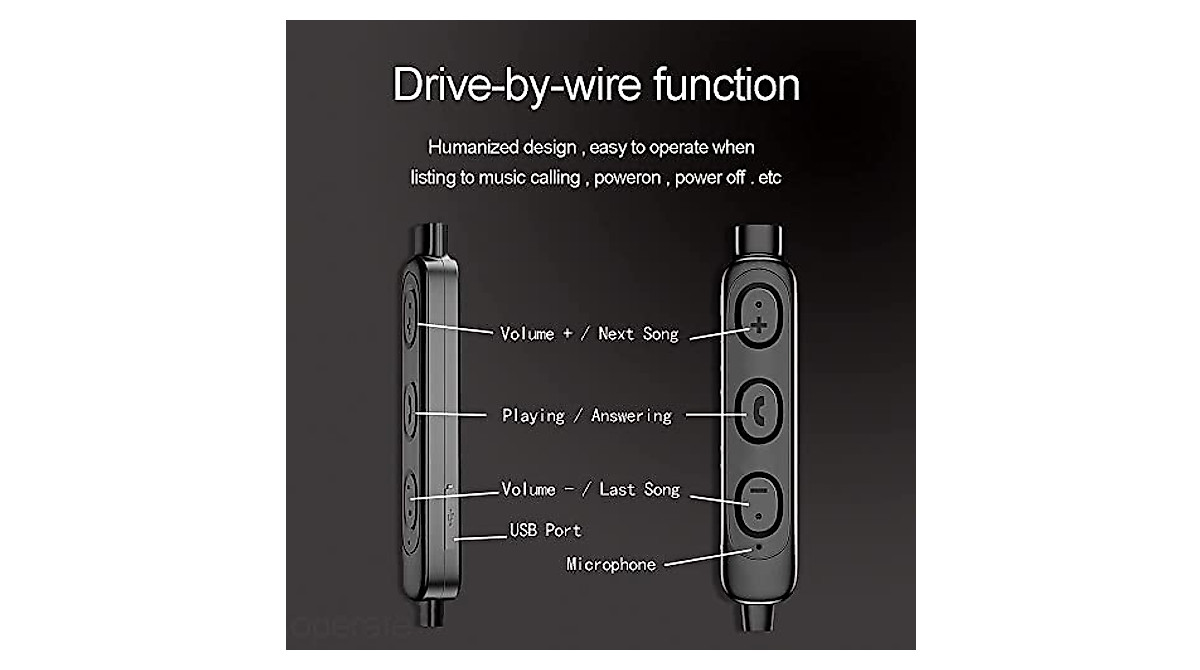 Deep Bass Wireless Earbuds - Bluetooth & Noise Cancelling