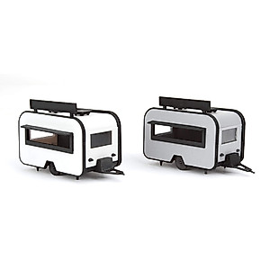 Walthers SceneMaster BBQ & Taco Food Trailers - Kit