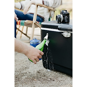 Igloo Black 54 QT Legacy Steel Belted Cooler with Bottle Opener