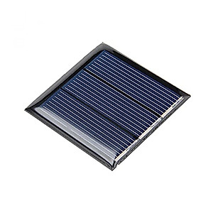 uxcell 5Pcs 1.5V 150mA Poly Mini Solar Cell Panel Module DIY for Light Toys Charger 45mm x 45mm
